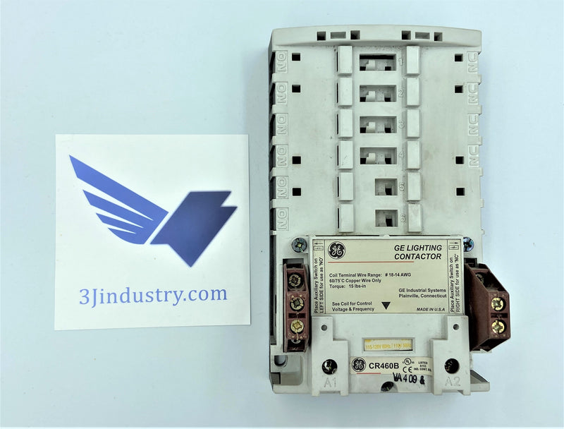 CR460B - GENERAL ELECTRIC CR4 COIL LIGHTING CONTACTOR BASE – 3JIndustry