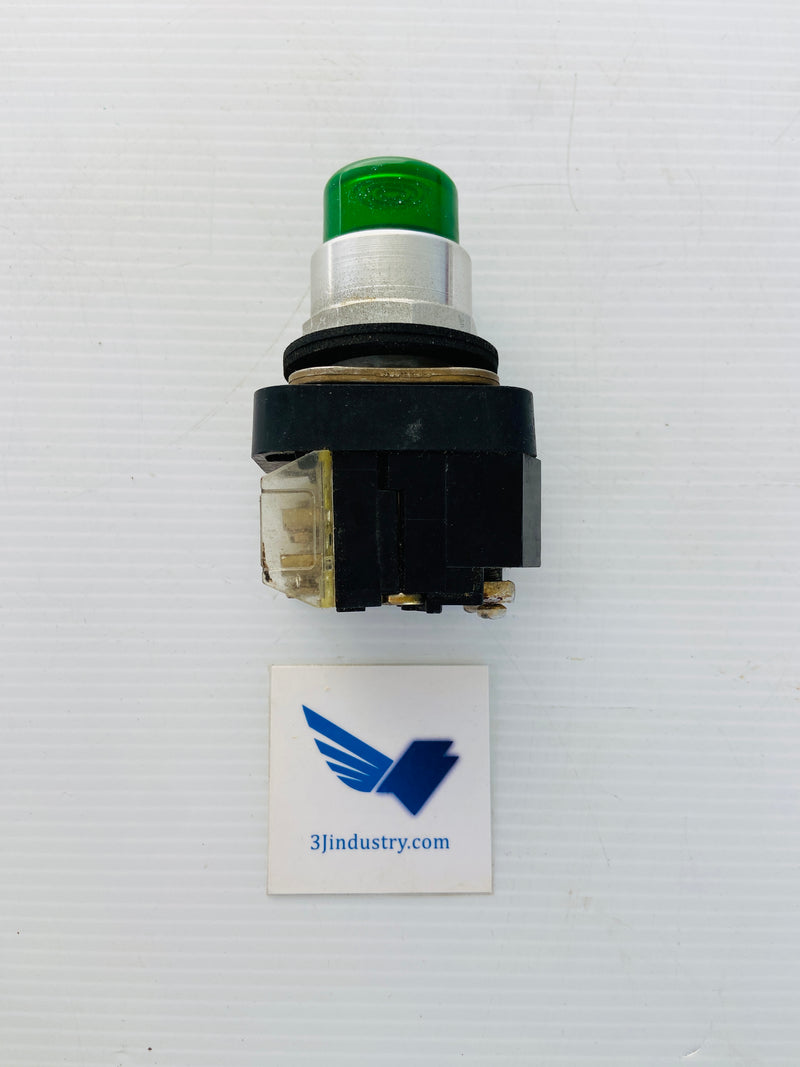 800T-PB16G - 120V - 50/60HZ - GREEN - ALLEN-BRADLEY 800TPB16G PUSH BUT – 3JIndustry