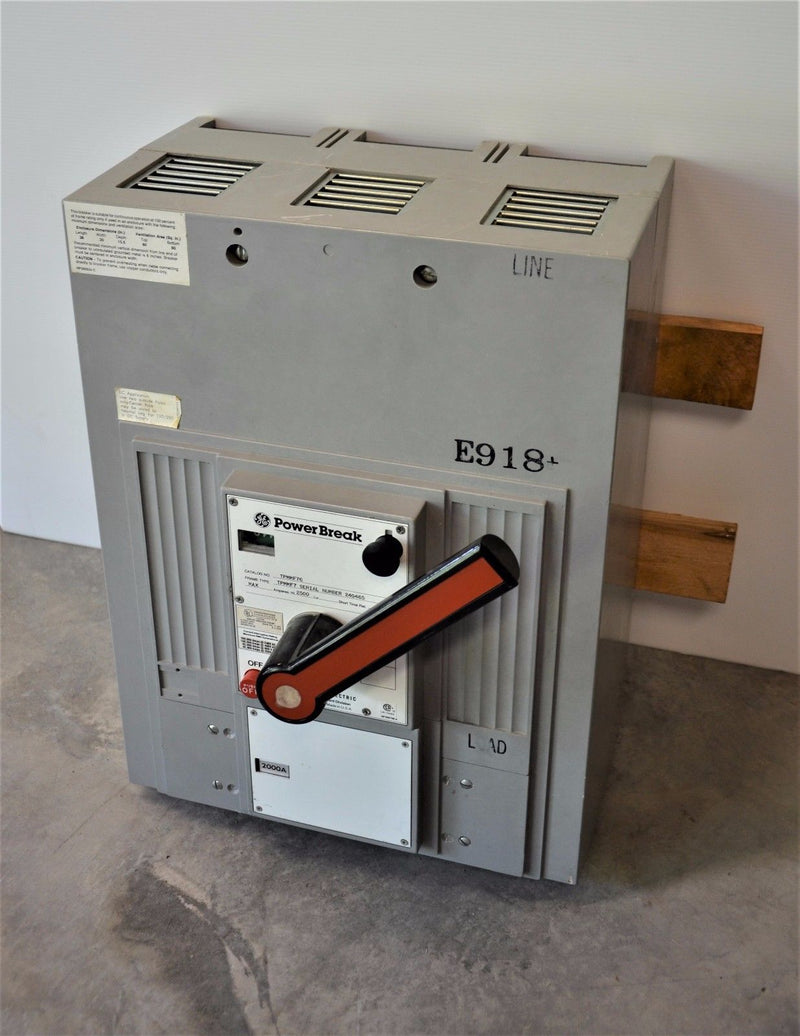 GE Breaker Power Break E918+ - New Unit - TPMMF76 2000A 100KA – 3JIndustry