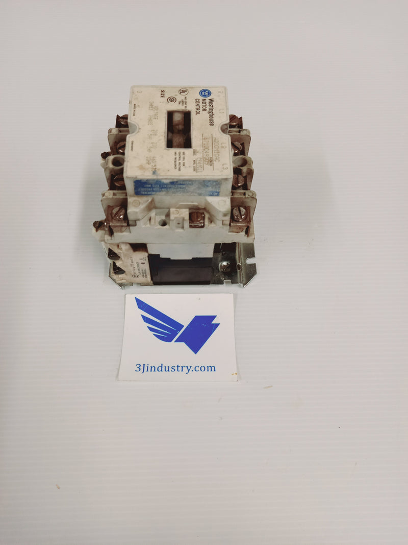 A200M1CAC 4NO/4NC Coil 110/120Vac - Westinghouse A200 CONTACTOR ...