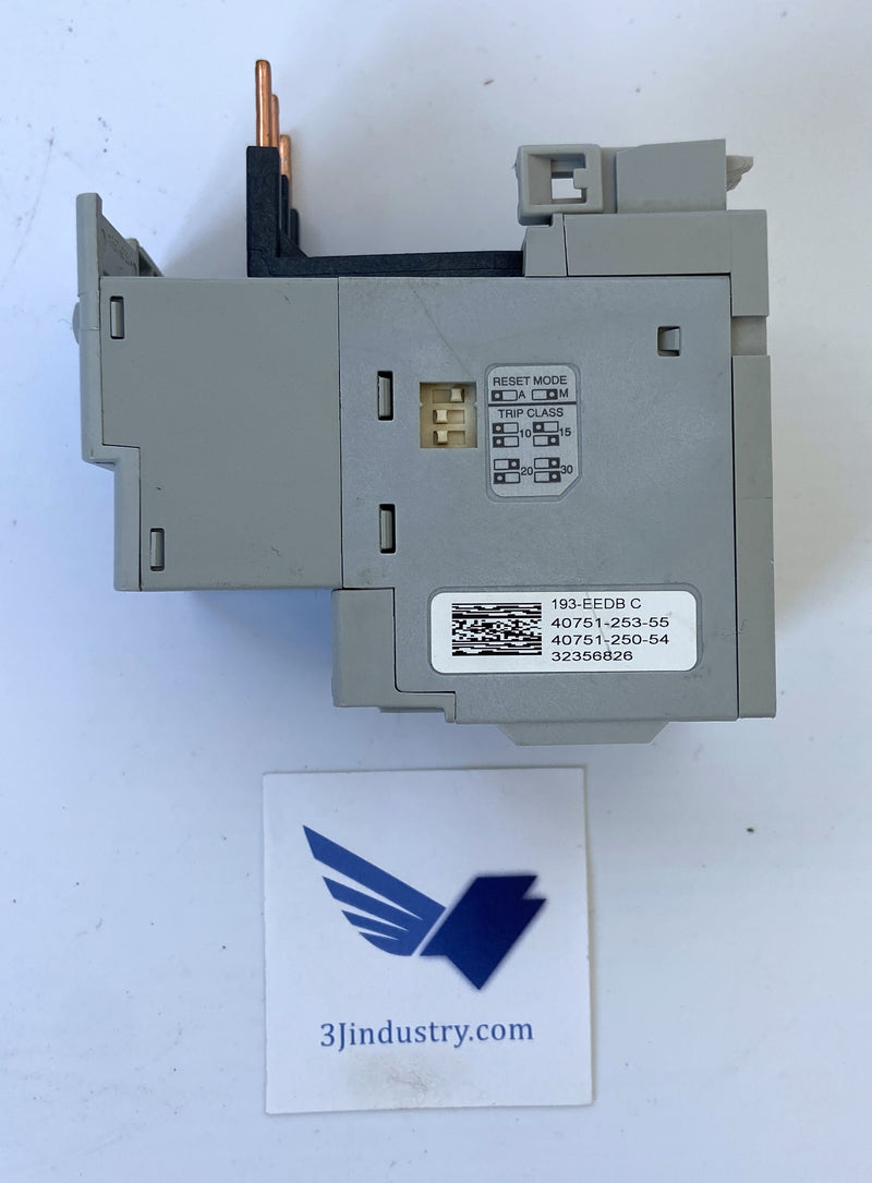 193-EEDB E1 PLUS - ALLEN BRADLEY 193E OVERLOAD RELAY – 3JIndustry