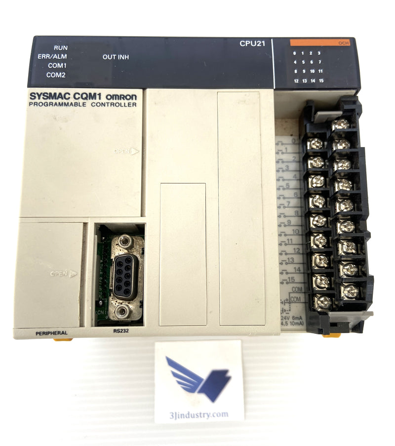 CQM1-CPU21E - 24VDC - 10MA - 16 POINTS - CQM1CPU21E - OCH - SYSMAC - R ...