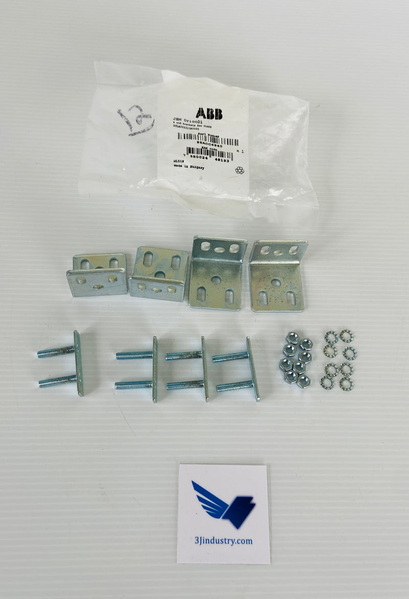 LOT OF 4 - JSM ORION01 - ABB ORION STANDARD BRACKETS – 3JIndustry