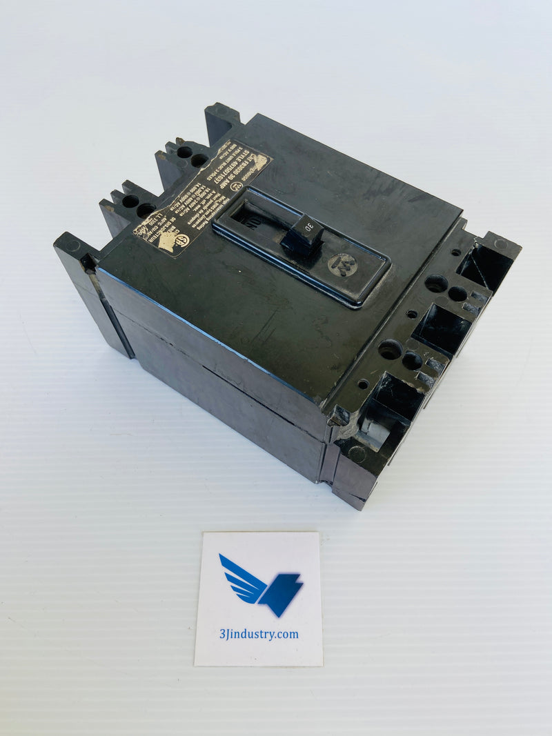 FB3030 - 3 POLE - 600VAC 30A 40C LINE PHASE BARRIER BROKEN - WESTINGHO ...