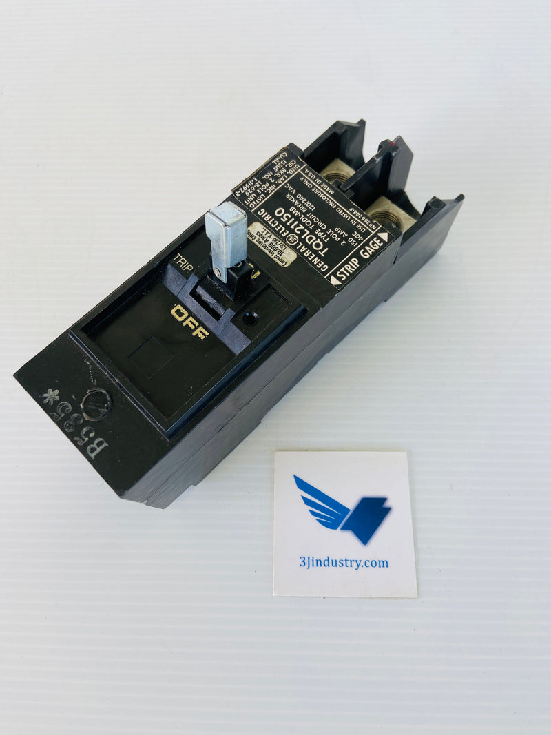 TQDL21150 - TQDL-MB 2 POLE 120/240VAC 150A 40C - GE GENERAL ELECTRIC T ...