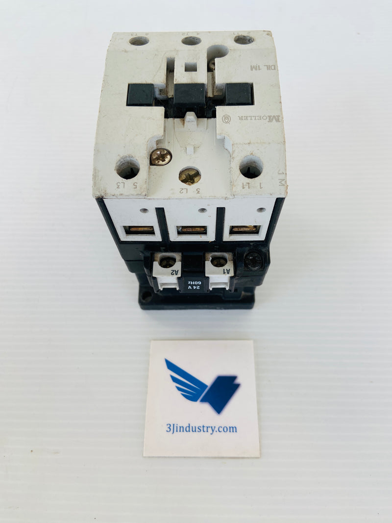 DILH 1 M - 24V - 60HZ - 3PH 3 POLE - MOELLER DILH1M CONTACTOR – 3JIndustry