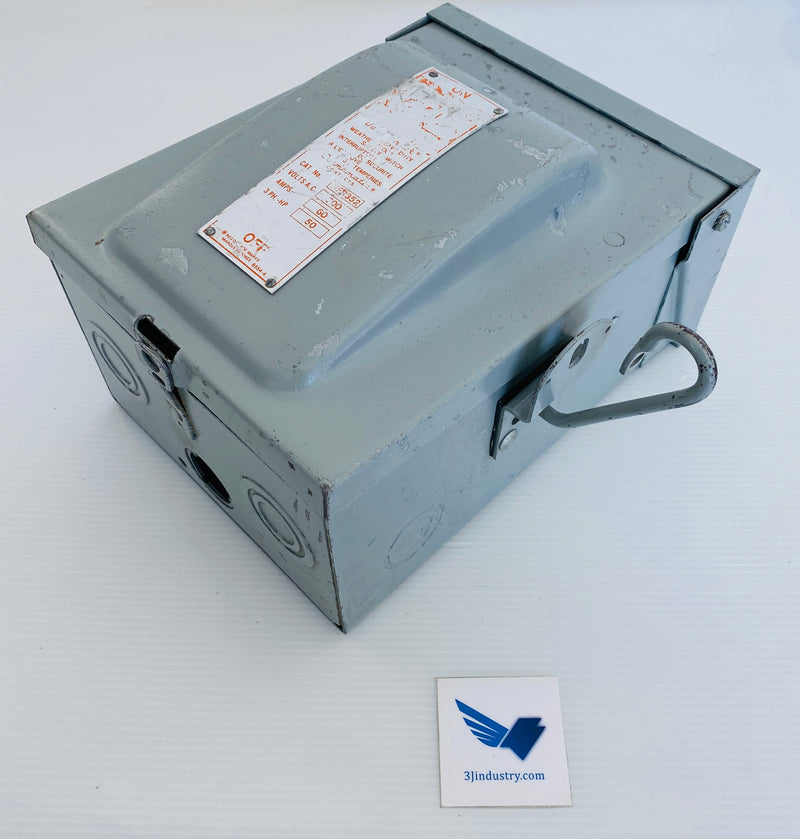 NFR352 - 60A - 600VAC -3PH -50HP - 3 POLE - SIEMENS ITE NFR SAFETY SWI ...