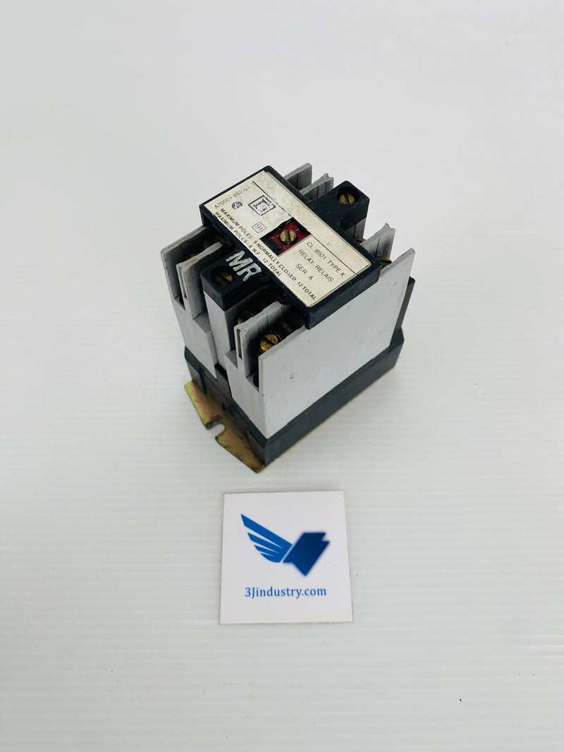 8501 X040 - 120VAC - 60HZ - SQUARE D 8501X040 CONTROL RELAY – 3JIndustry