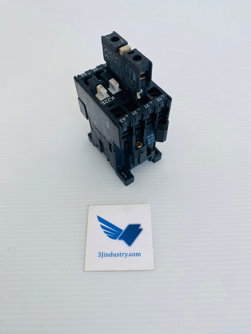 K22E-110V-50HZ/120-60HZ - CA7 - ABB K22E CONTACTOR – 3JIndustry