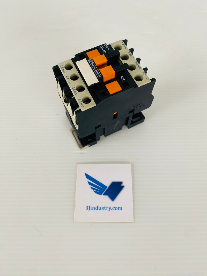 CA2-DN40G6 - 120V 60HZ COIL - 10A - 3 POLE - TELEMECANIQUE CA2 CONTACT ...