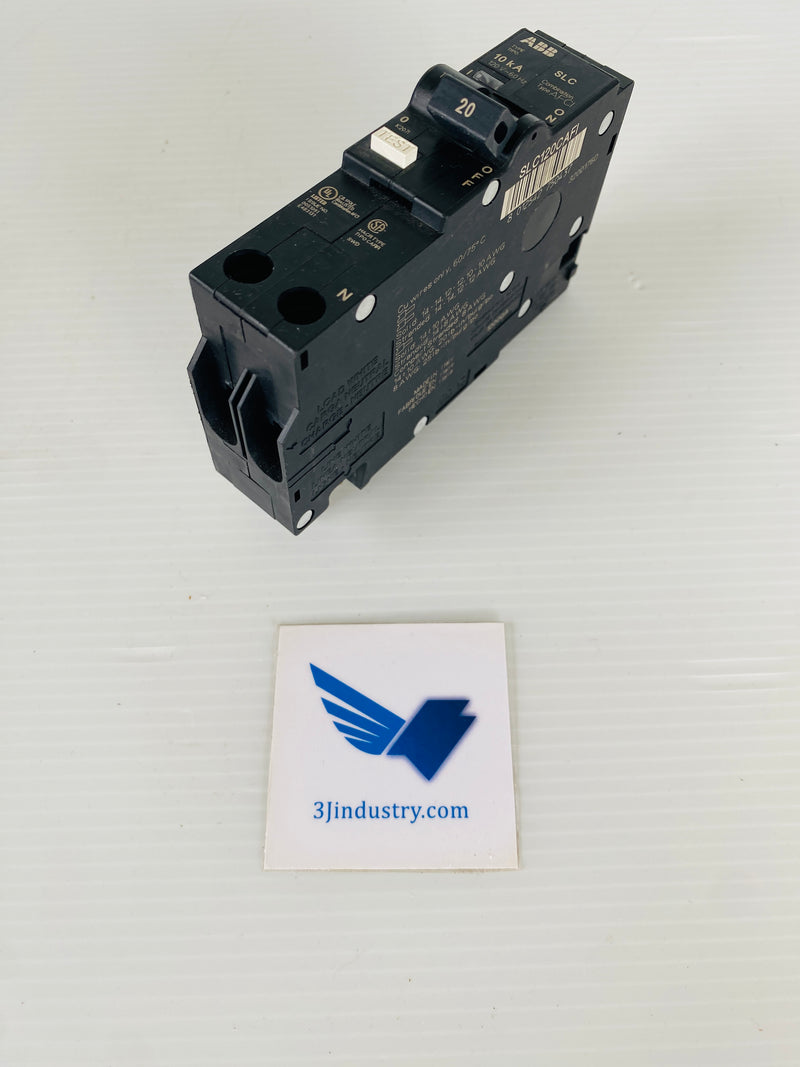 SLC120CAFI 1P 20 AMP CAFI 120V SENTRICITY - ABB SLC CIRCUIT BREAKER ...