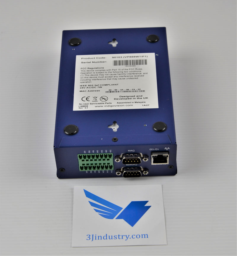 90103 - VP888W1 \ P1 - IndigoVision 9110 IP Video Transmitters & Recei ...