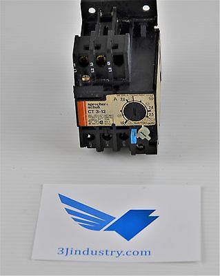 Overload - CT 3-12 - 1.6 to 2.5A - SPRECHER SCHUH CT Overload Relay ...
