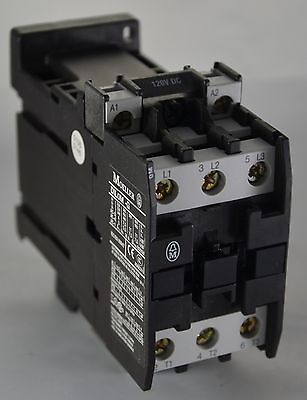 DIL0M(-G) (120VDC) Klockner-Moeller CONTACTOR 3POLES COIL 120 VDC ...