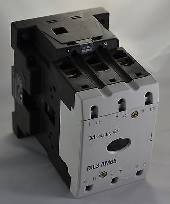 DIL3AM85 (110V50HZ 120V60HZ) Klockner Moeller DIL 100A 60HP@460V Conta ...