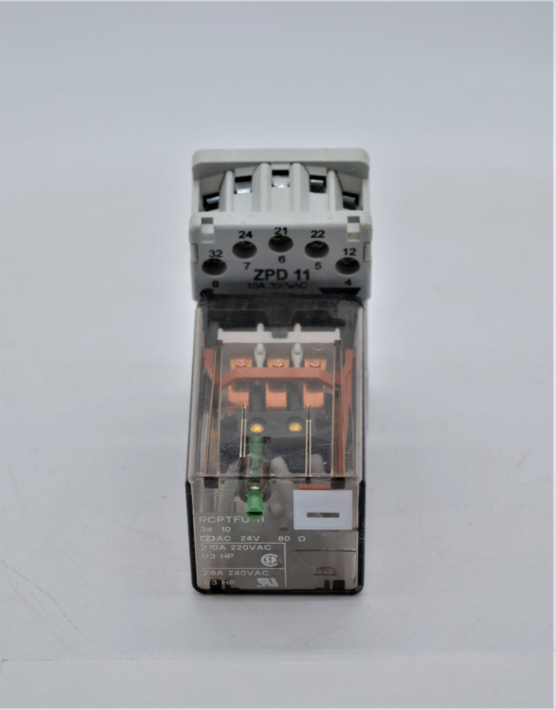 RCPTFU11-3D-10-220AC WITH ZPD11 - FEME RCPTFU RELAY – 3JIndustry