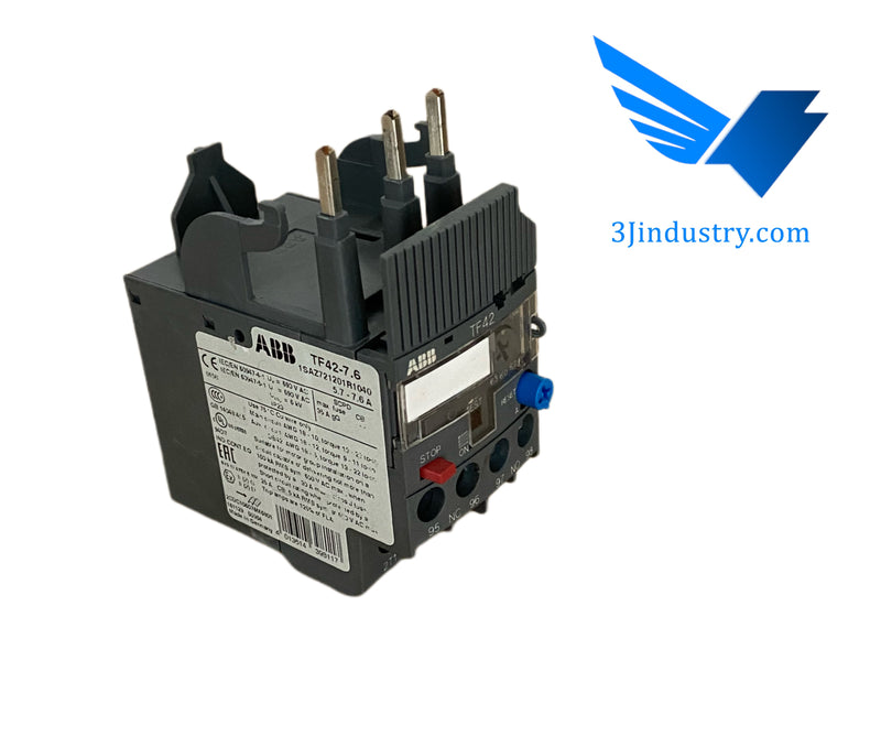 TF42-7.6 - ABB TF42 THERMAL OVERLOAD RELAY – 3JIndustry