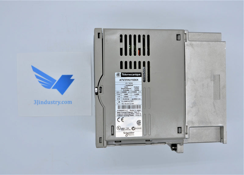 ATV31HU15S6X - DRIVE- ATV31 - 1.5kW/2HP - 525/600V - 3 phases phase su ...