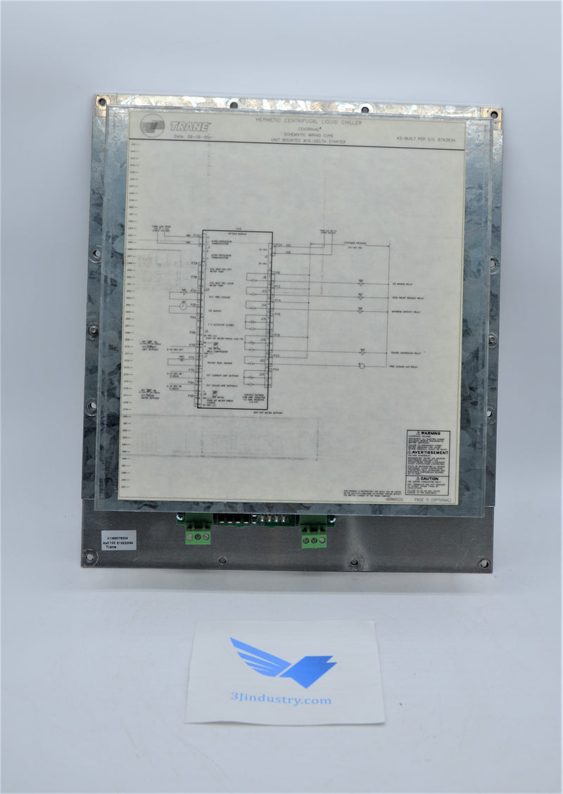 6400-1020-04 - INGERSOLL RAND TRANE 6400 CONTROL PANEL – 3JIndustry
