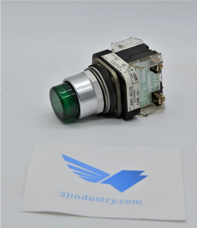 800T-QTL10G GREEN+ 800T-XA + 800T-NL10 - Allen Bradley 800T PUSH BUTTO ...