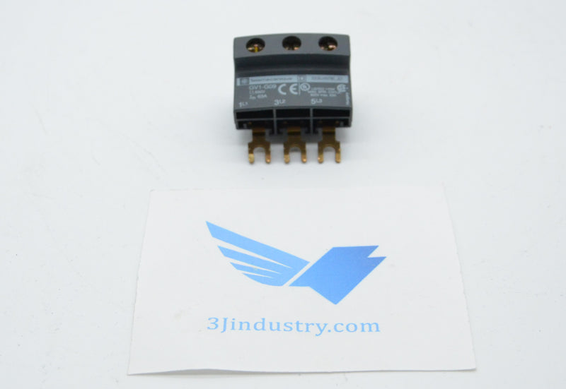 GV1G09 - SCHNEIDER ELECTRIC TELEMECANIQUE GV1 CONNECTION TERMINAL BLOC ...