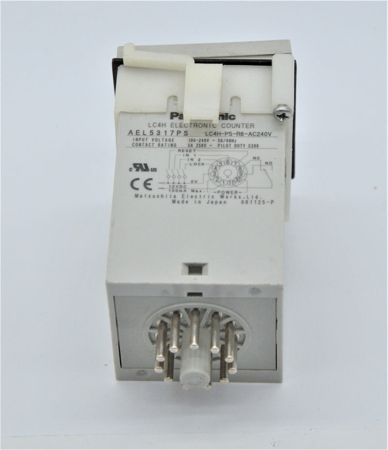 LC4H-PS-R6-AC240V - MATSUSHITA ELECTRIC PANASONIC LC4H LCD ELECTRONIC ...