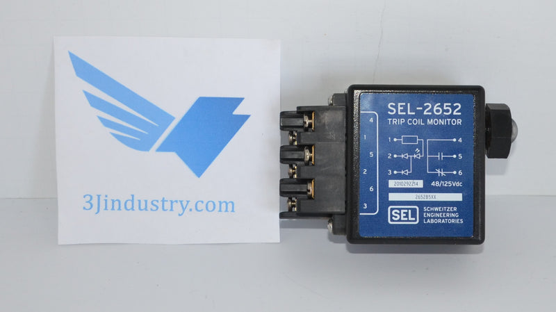 SEL-2652 - 2652B5XX - SEL SEL2652 TRIP COIL MONITOR – 3JIndustry