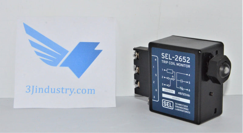 SEL-2652 - 2652B5XX - SEL SEL2652 TRIP COIL MONITOR – 3JIndustry