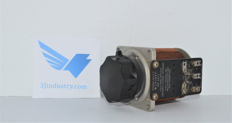 VARIAC TYPE W2 - GENERAL RADIO COMPANY W2 ADJUSTABLE AUTOTRANSFORMER ...